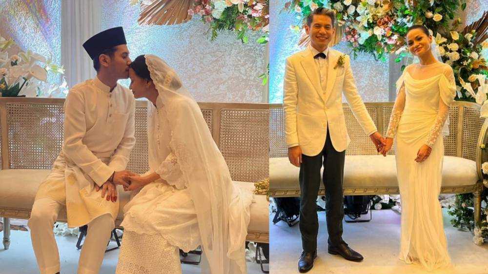 Actress Sharifah Amani ties the knot with Impact Integrated CEO Ahmed Faris Amir