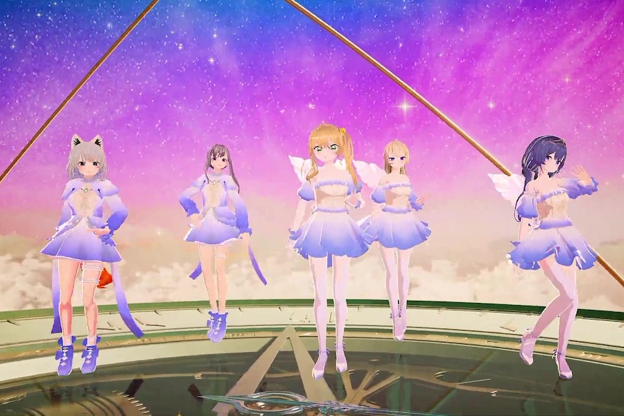 Watch: “GIRL’S RE:VERSE” Virtual Girl Group Feverse Drops Dreamy Debut MV For “CHO”