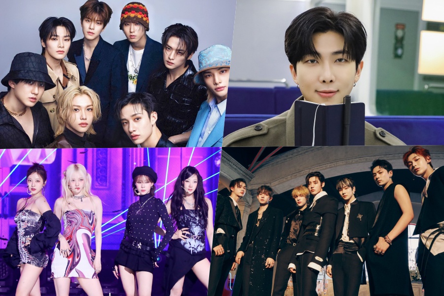 Stray Kids, BTS’s RM, aespa, ENHYPEN, ATEEZ, LE SSERAFIM, TWICE, And More Sweep Top Spots On ...
