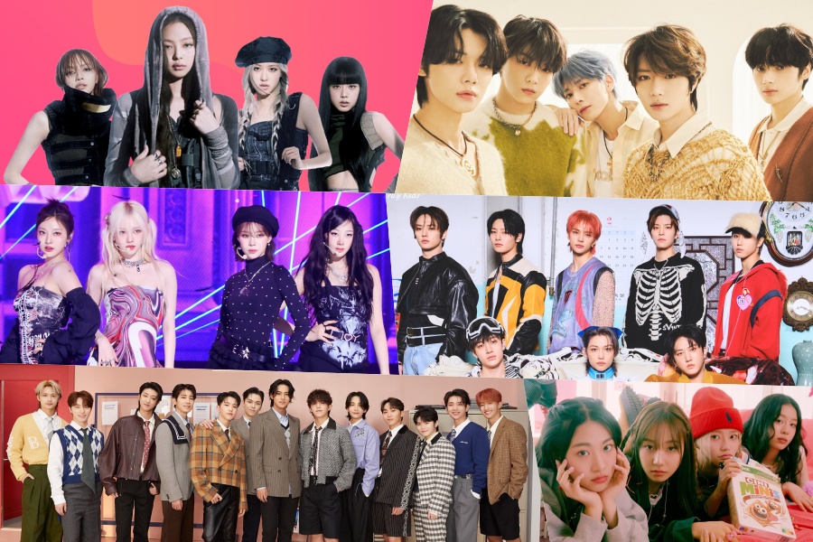 BLACKPINK, TXT, aespa, Stray Kids, SEVENTEEN, And FIFTY FIFTY Nominated ...