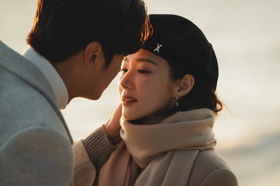 Park Min Young And Na In Woo Lean In For A Romantic Kiss In “Marry My ...
