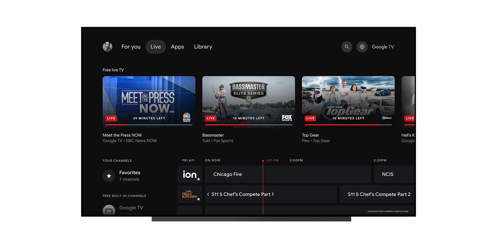 Here are all of the free channels available on Google TV