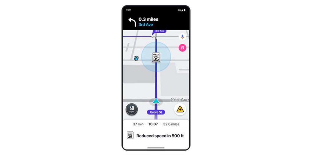 Waze adding alerts for speed limit changes, roundabouts, speed bumps, more