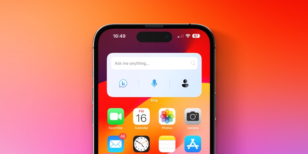 Bing adds new widgets with chatbot shortcut to its iOS app