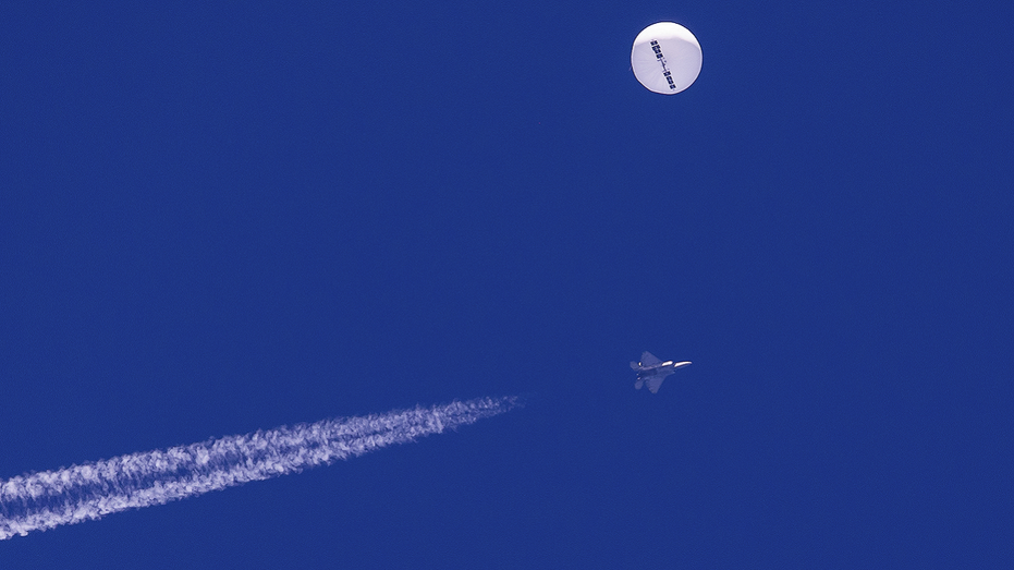 Military tracks high-altitude balloon over western US