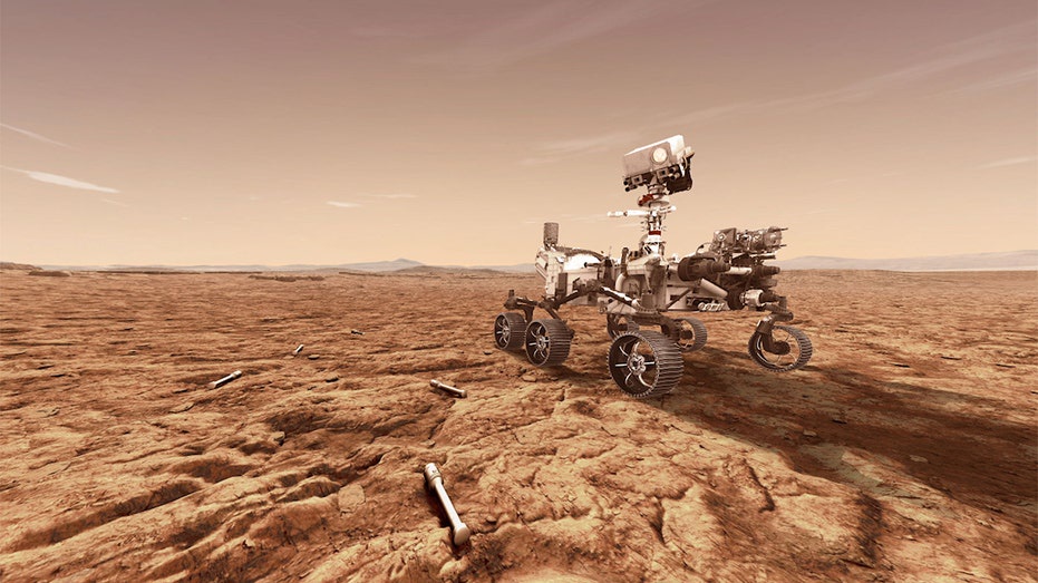 Perseverance rover spots mysterious 'visitor from outer space' rock on ...