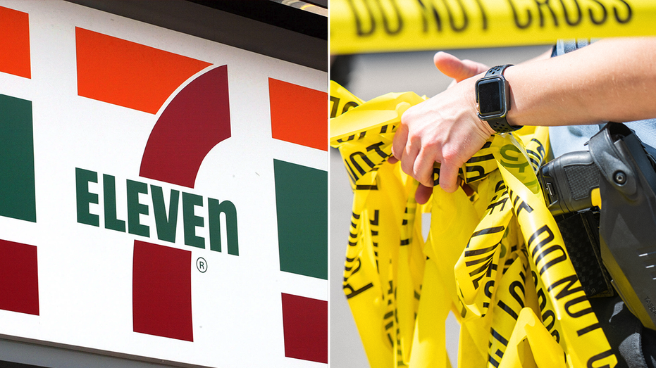 Woman breaks down crying in front of California 7-Eleven where her ...
