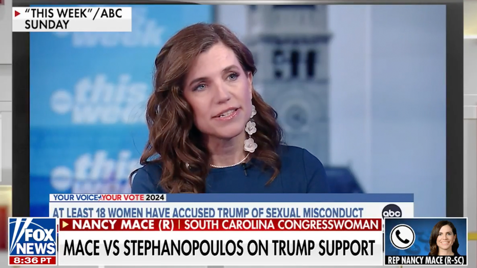 Nancy Mace rips George Stephanopoulos for shaming her political beliefs ...