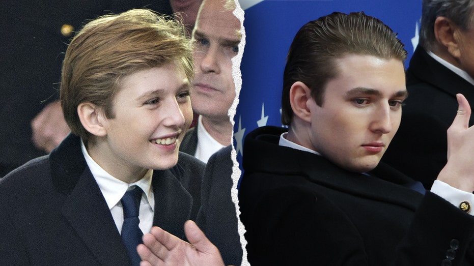 Barron Trump is all grown up: A look at the first son's transformation ...