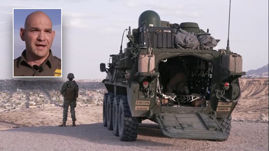 Stryker armored vehicles deploy to US-Mexico border under Trump ...