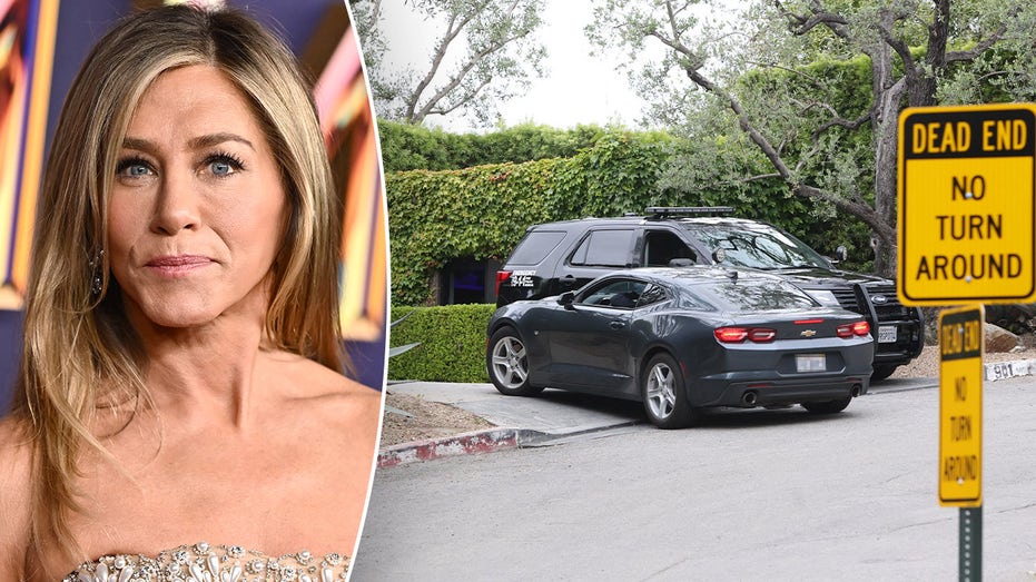 Man crashes car into Jennifer Aniston’s gate at LA home, suspect arrested