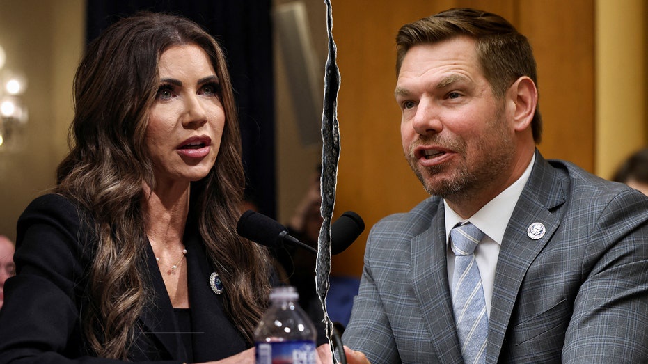 Swalwell warns Noem he has ‘bulls--- detector’ during heated exchange ...