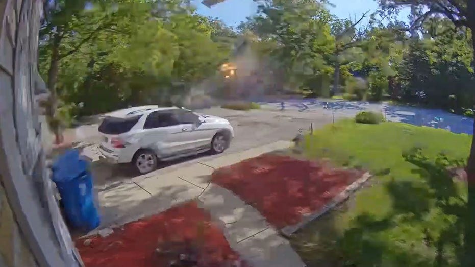 Truck explosion caught on camera in suburban Chicago neighborhood as ...