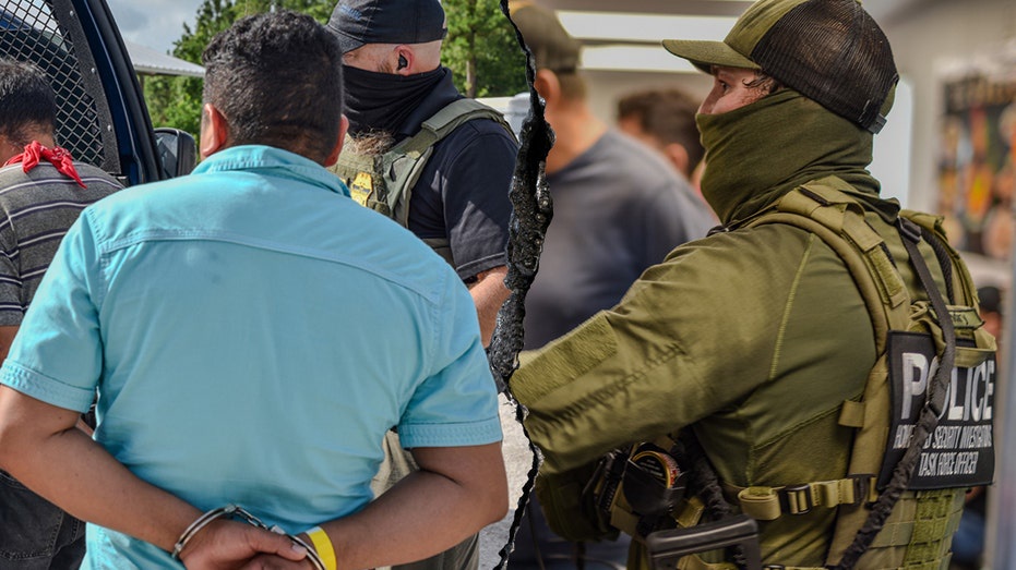 Louisiana racetrack ICE raid nets more than 80 illegal migrants during ...