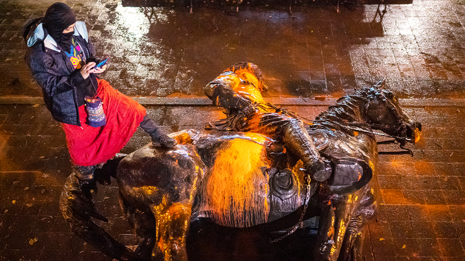 'Anarchists illegally took them down,' and now Portland is putting ...