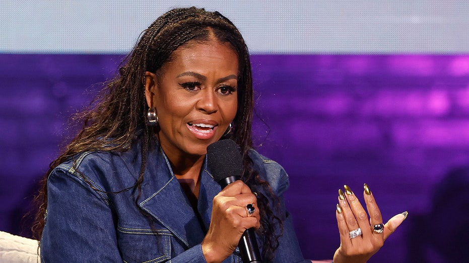 Michelle Obama says 'we have to pick leaders' who don't rob women of ...