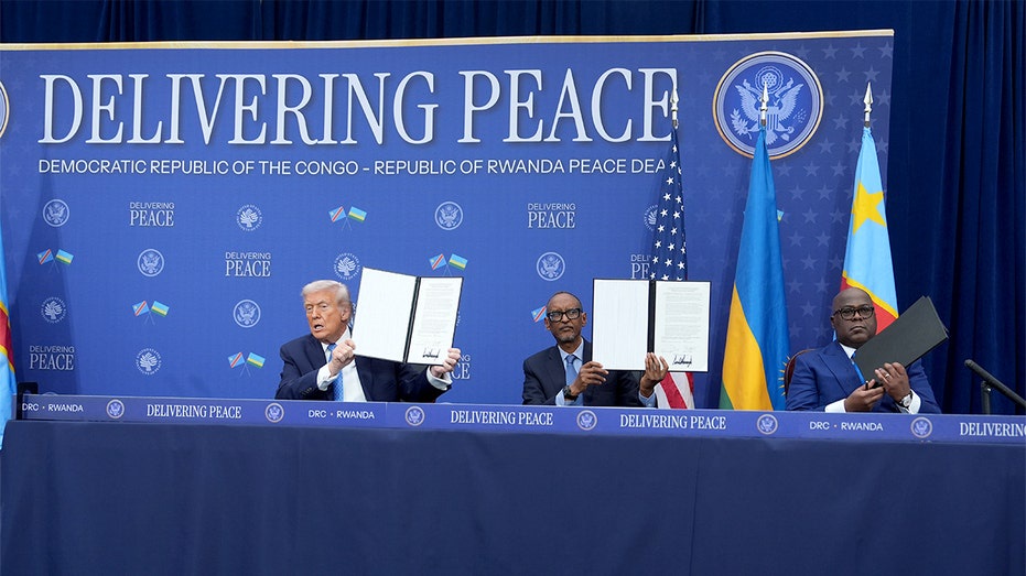 Trump hosts 'Washington Accords' Rwanda-Congo peace deal signing, vows ...