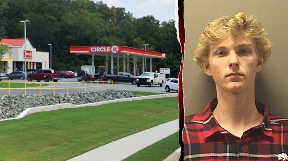 Viral video shows man stomped during chaotic gas station brawl as teen ...