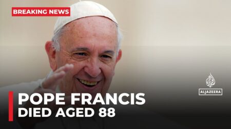 Pope Francis dead at 88