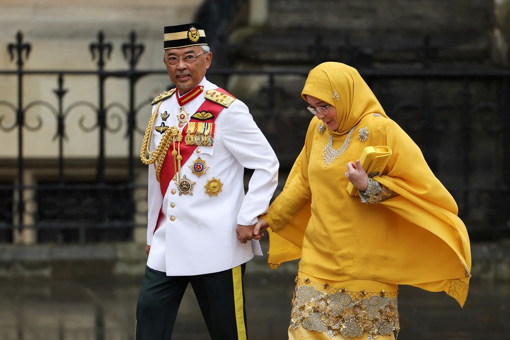 Agong, Raja Permaisuri attend King Charles III's coronation