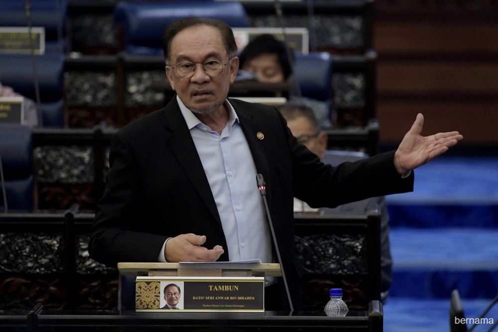 Allocations based on needs, not race, Anwar tells Dewan Negara
