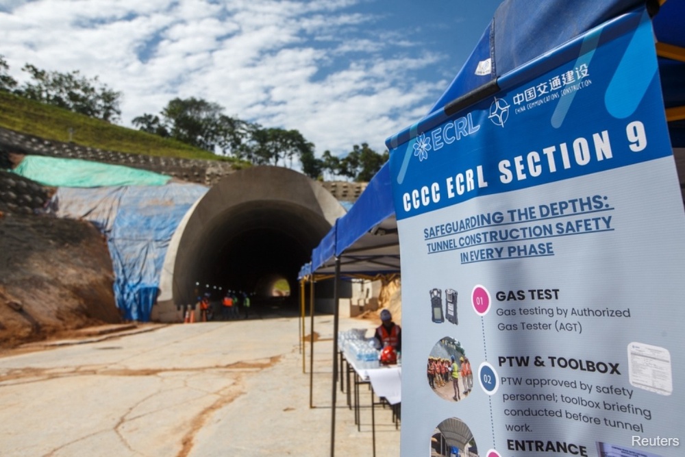 ECRL construction at Section 9 achieves 65% progress, says company’s ...