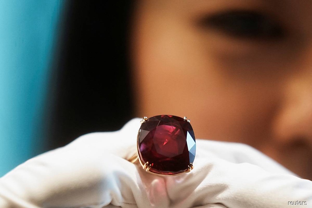 Sotheby's to auction world's largest ruby in New York in June