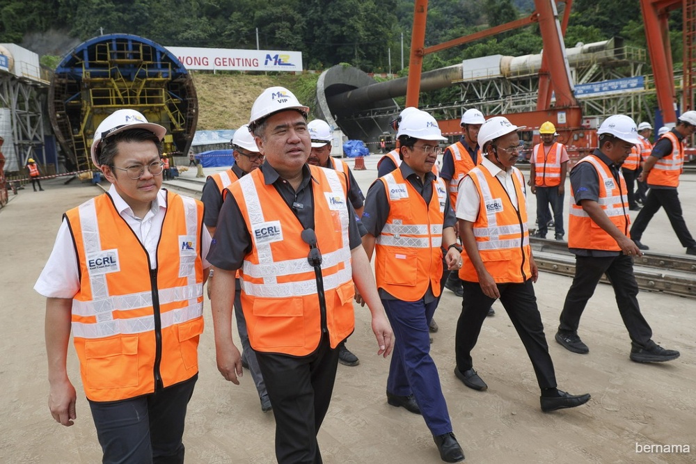 ECRL project completes boring of 16km Genting Tunnel on schedule