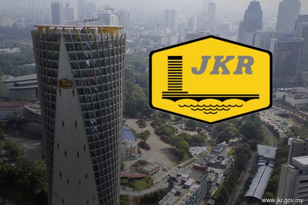Federal Highway congestion due to installation of LRT3 bridge — JKR