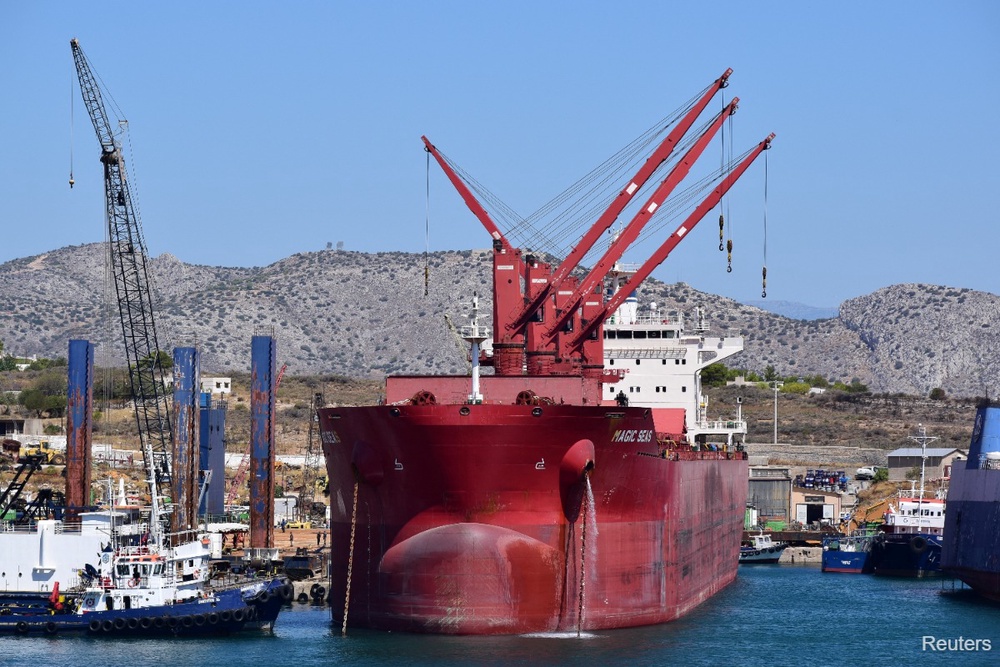 Two crew dead, at least two wounded in attack on Greek vessel in Red Sea