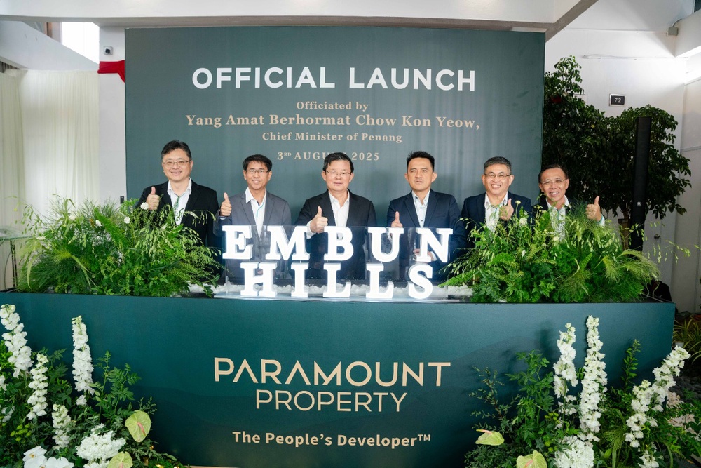 Paramount launches sustainable township Embun Hills in Bukit Mertajam
