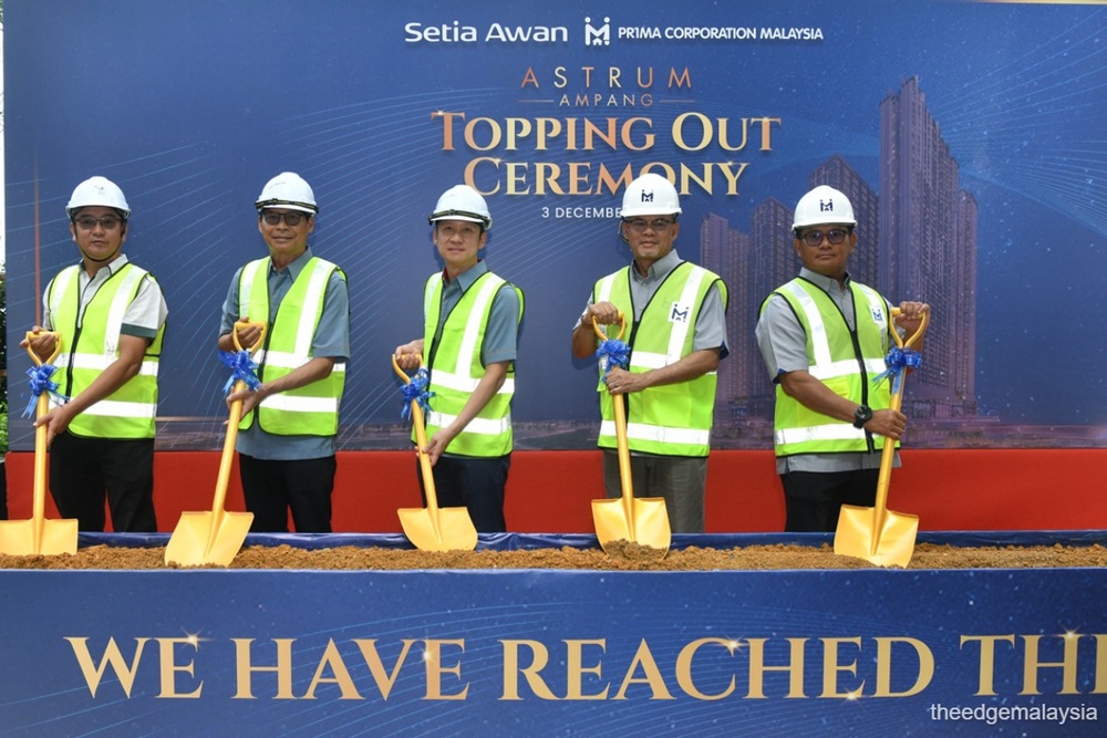 Setia Awan tops out Astrum Ampang, PR1MA block sold out