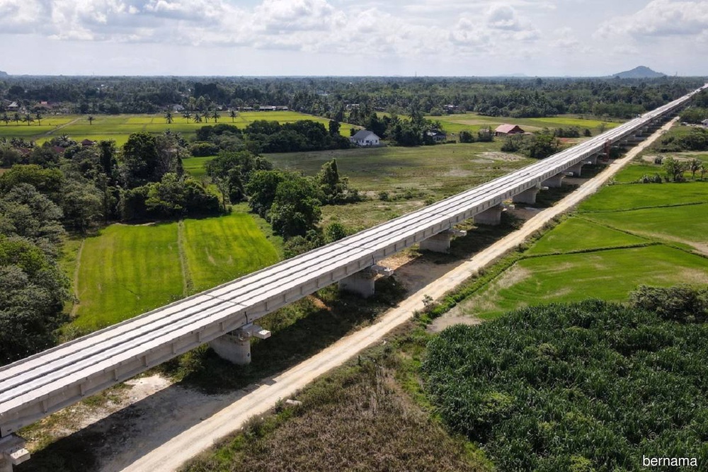 ECRL construction in Kelantan expected to be completed six months earlier