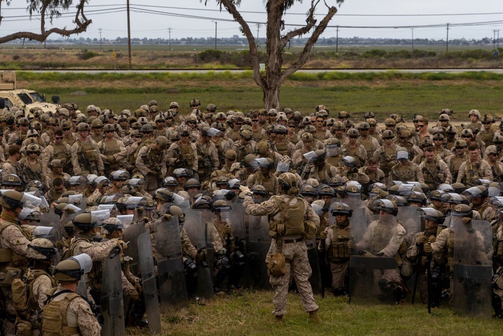 Marines prepare for Los Angeles deployment as protests spread across US