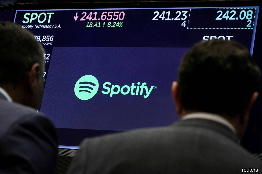 Spotify profits up, but lower marketing hits user growth