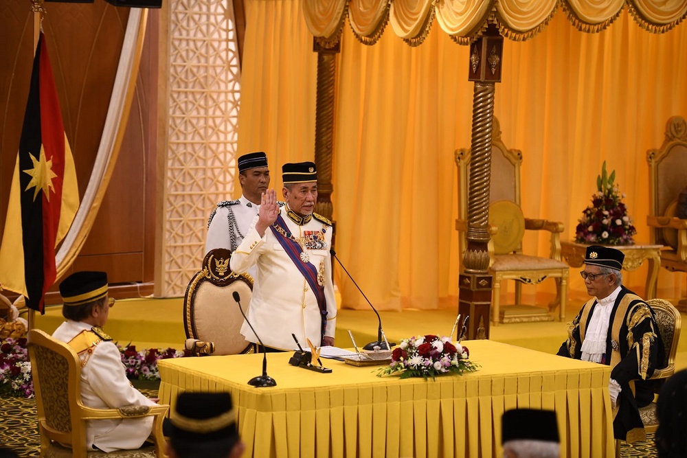 Wan Junaidi sworn in as eighth Sarawak governor