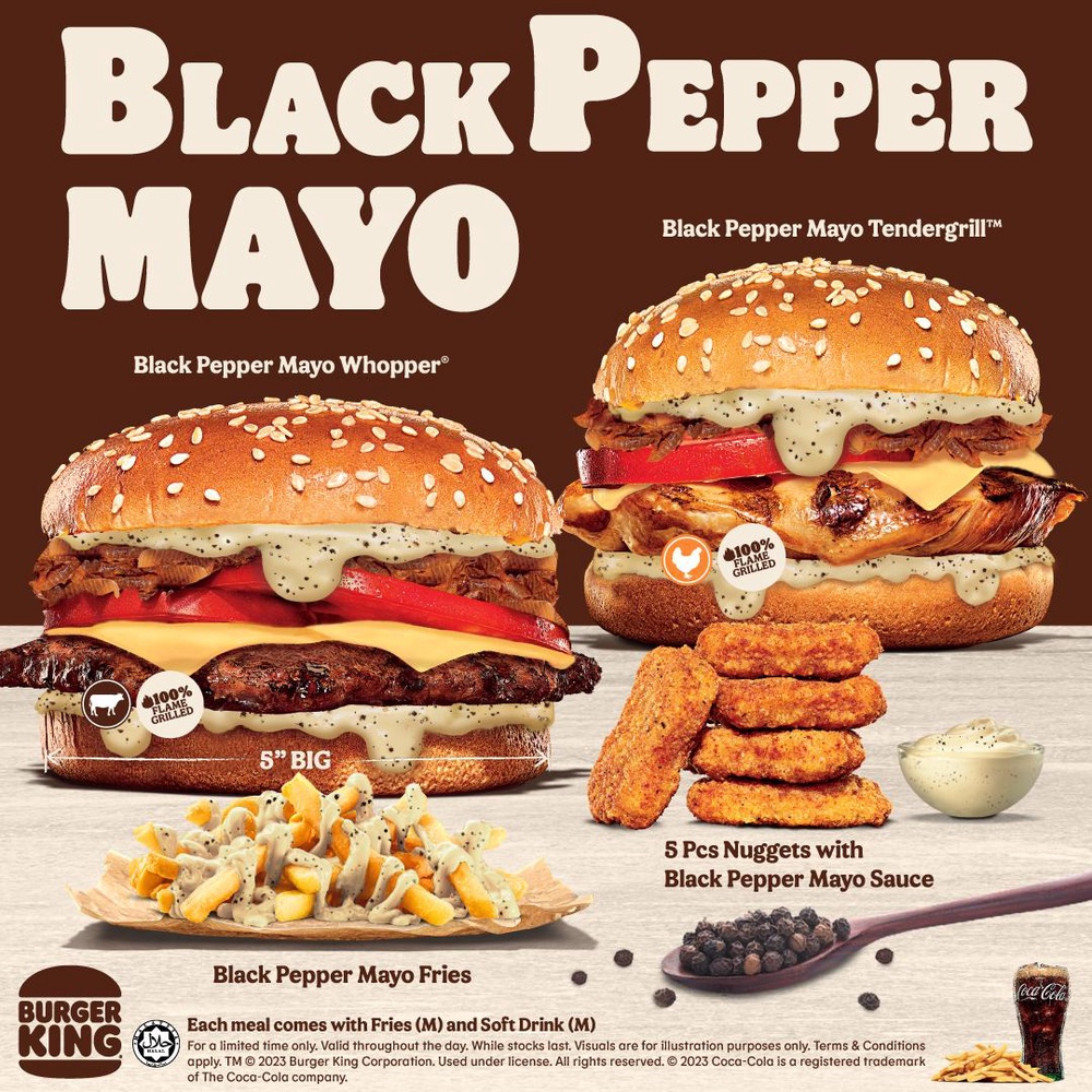 A Flavour That Leaves Your Tastebuds Peppered with Surprise: Burger ...