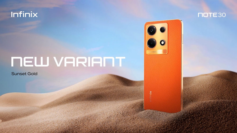 Infinix Note 30 perkenal varian warna terbaru, lebih menyerlah dan garang