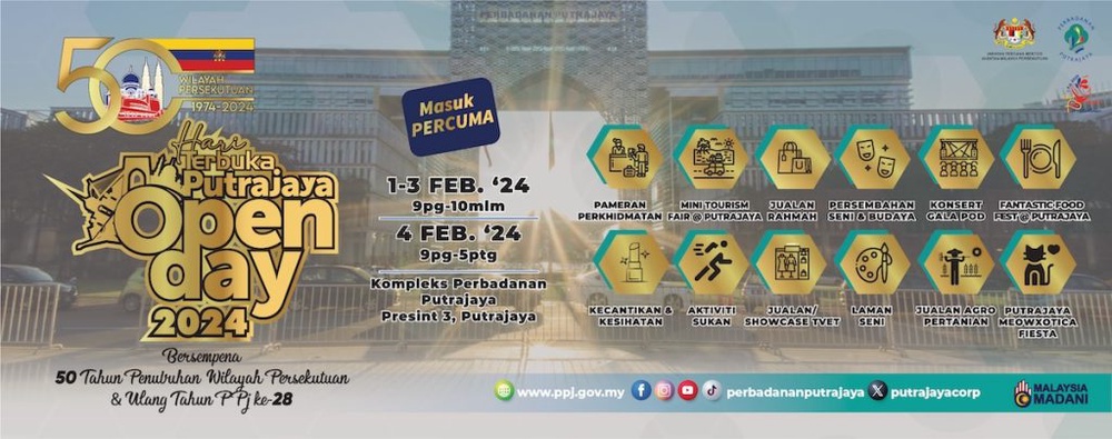 PDRM tawar diskaun 50% saman trafik sempena Hari Terbuka Putrajaya 2024