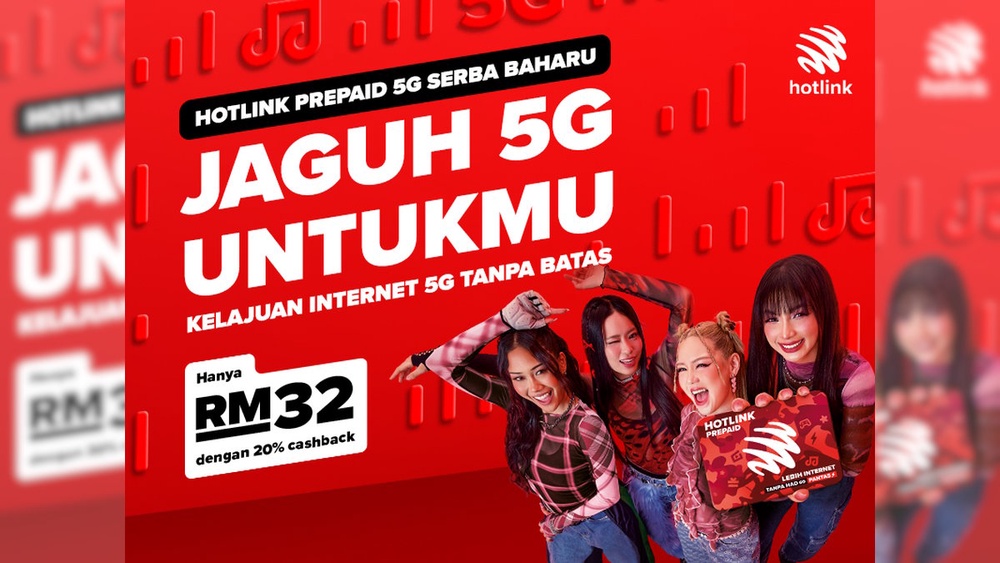 Pelan Baharu Hotlink 5G ini mesti best untuk korang!