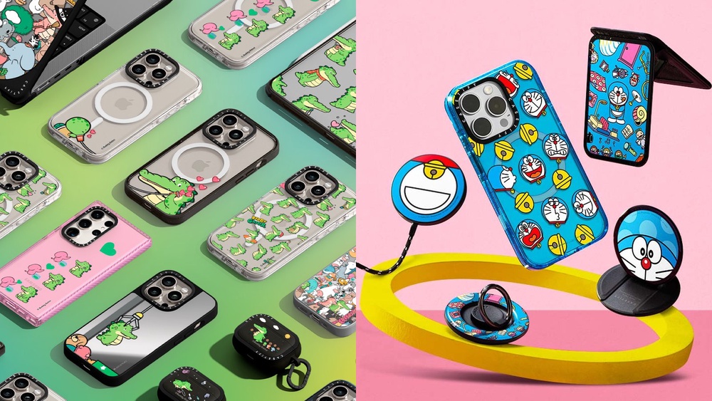 Sarung telefon Doraemon dan Buddy Gator? Dapatkannya di Casetify, ada ...