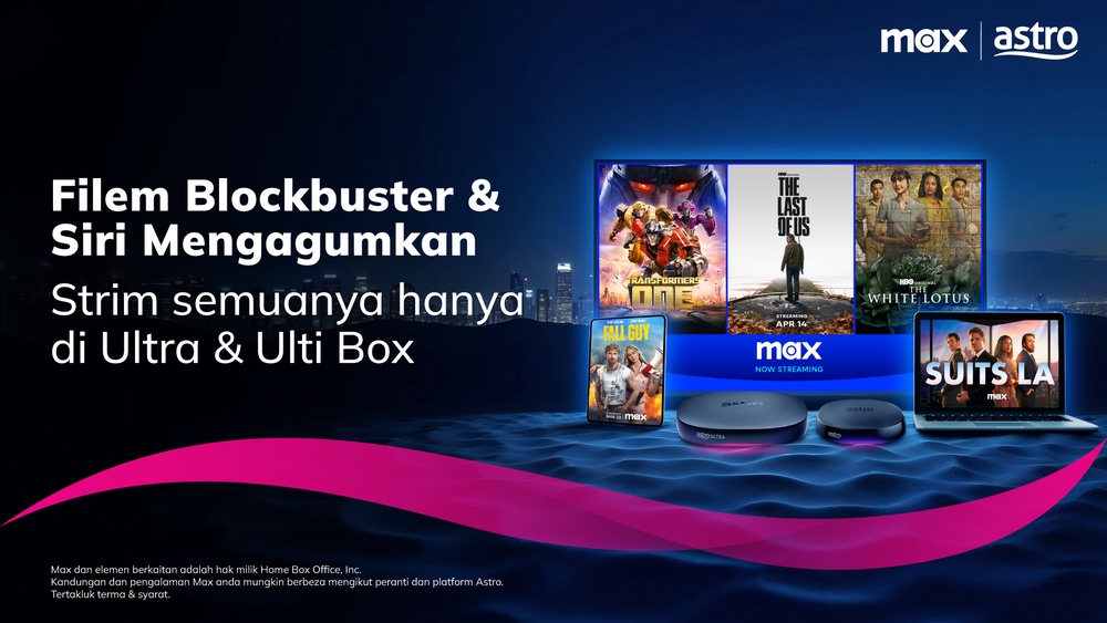 Astro umumkan aplikasi Max kini tersedia di Ultra dan Ulti Box