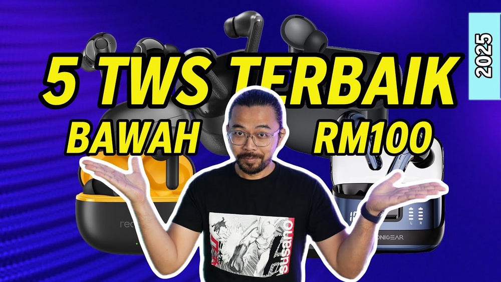 5 Terbaik: Fon putik bawah RM100, ada ANC dan bateri tahan lama!