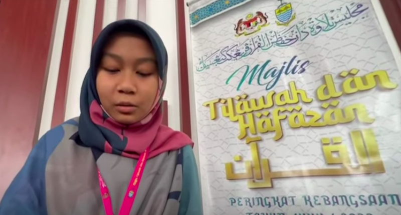 Budak 11 Tahun Jadi Peserta Termuda Di Pentas Hafazan Kebangsaan