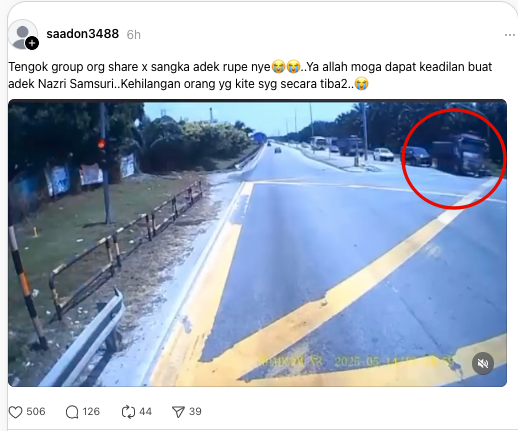 “Tengok Group Orang Share…” – Kakak Tak Sangka Adik Maut Dirempuh Lori Alami Masalah Brek