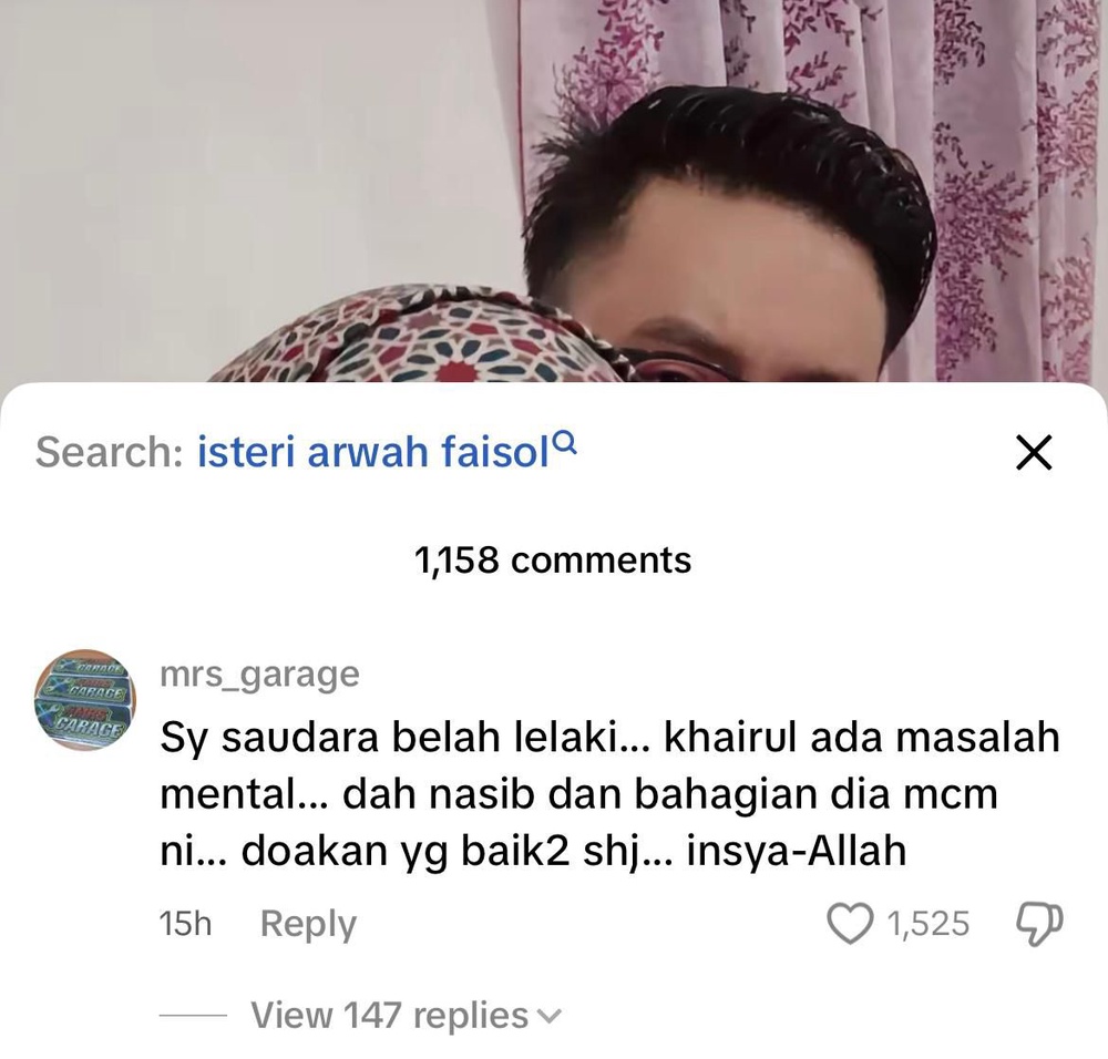 Kelar Isteri: Individu Mengaku Keluarga Dakwa Suspek Ada Masalah Kesihatan Mental