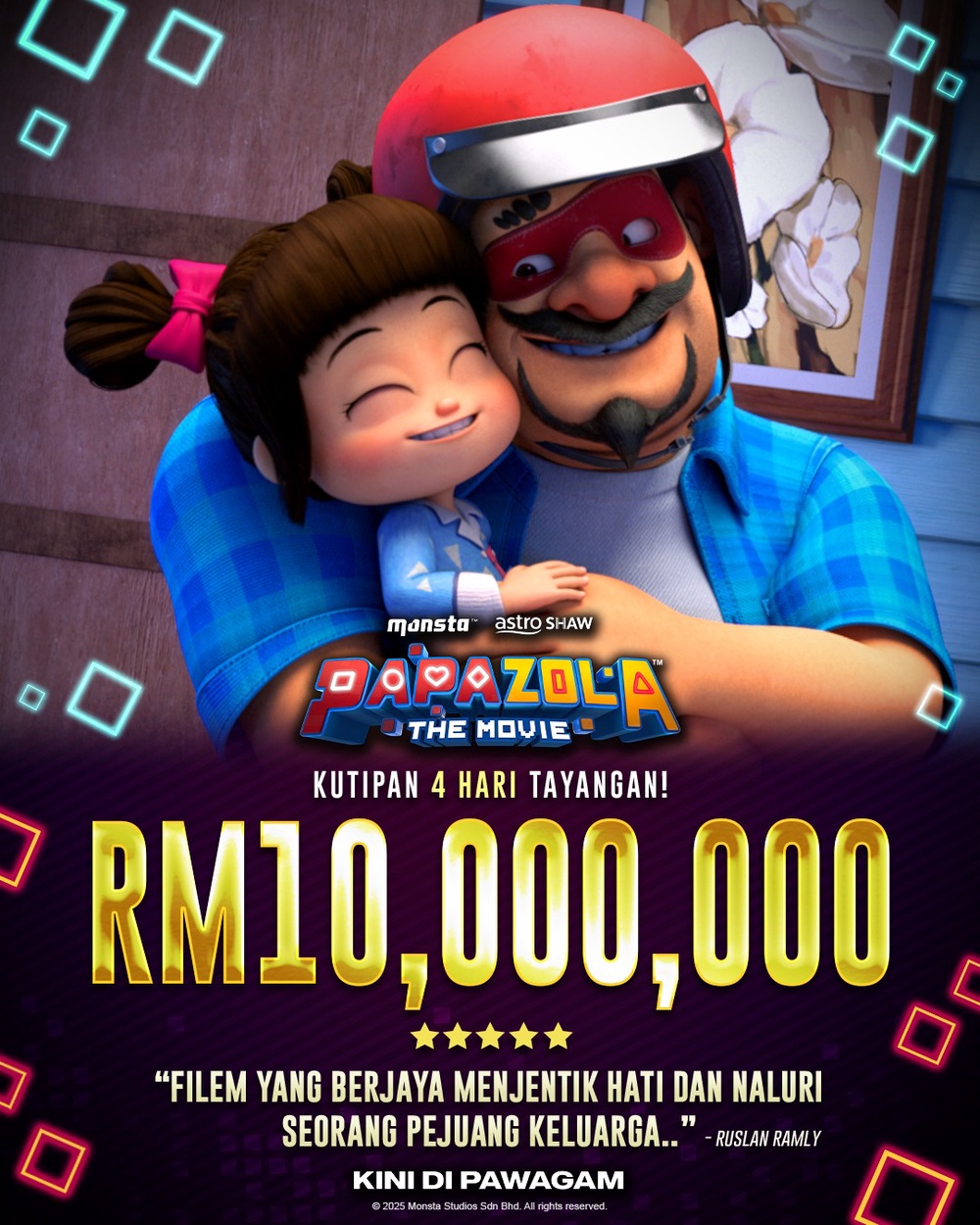 Papa Zola The Movie Cipta Fenomena, Kutipan Lepasi RM10 Juta Selepas ...