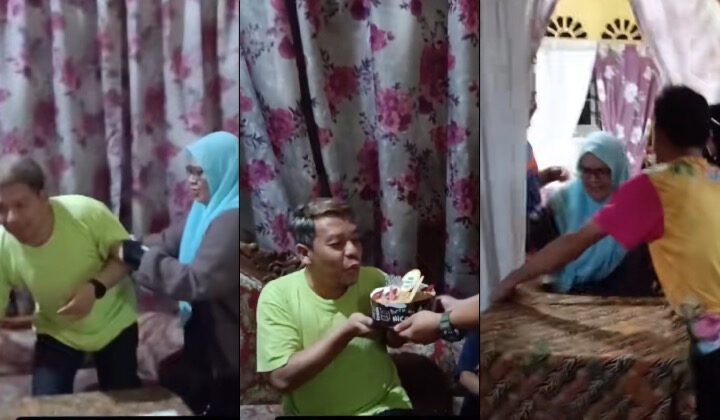 “Drive Thru Ke Ni?” – Gelagat Keluarga Sambut Hari Jadi Tak Sampai Seminit Buat Ramai Terhibur