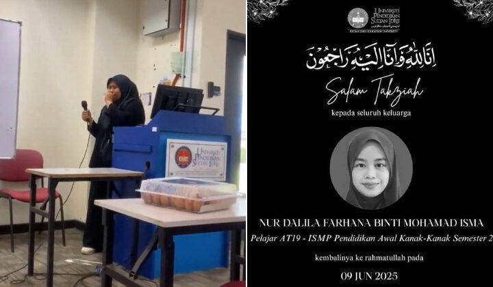 “Dia Sempat Hantar” – Rakan Sebak, Bentang ‘Assignment’ Tanpa Arwah Dalila [Video]