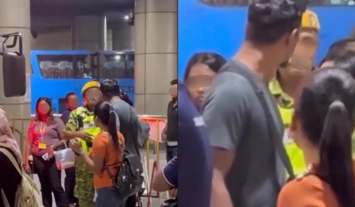 Tular Tengking & Halang Tugas Anggota RELA, Lelaki Ditahan Polis